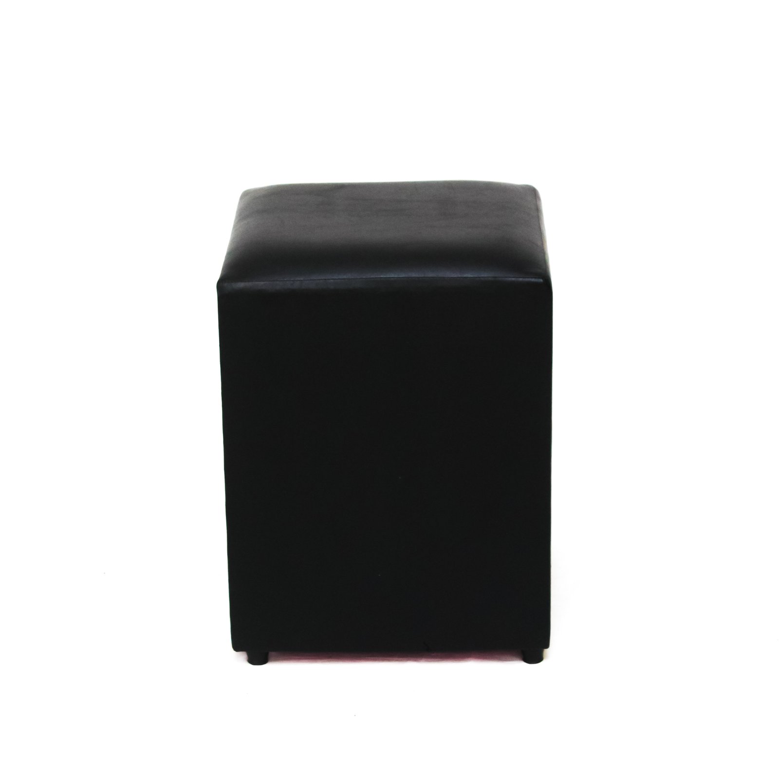 Puff preto – quadrado – 35 x 35 cm – Loctok